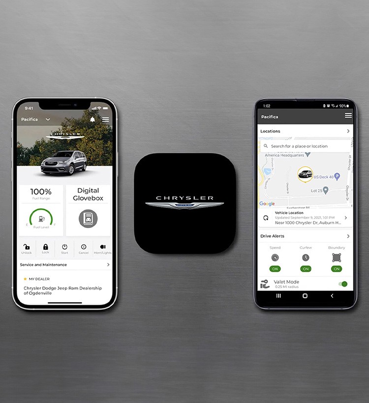 Obtén la aplicación de Chrysler - Para un arranque remoto y mucho más